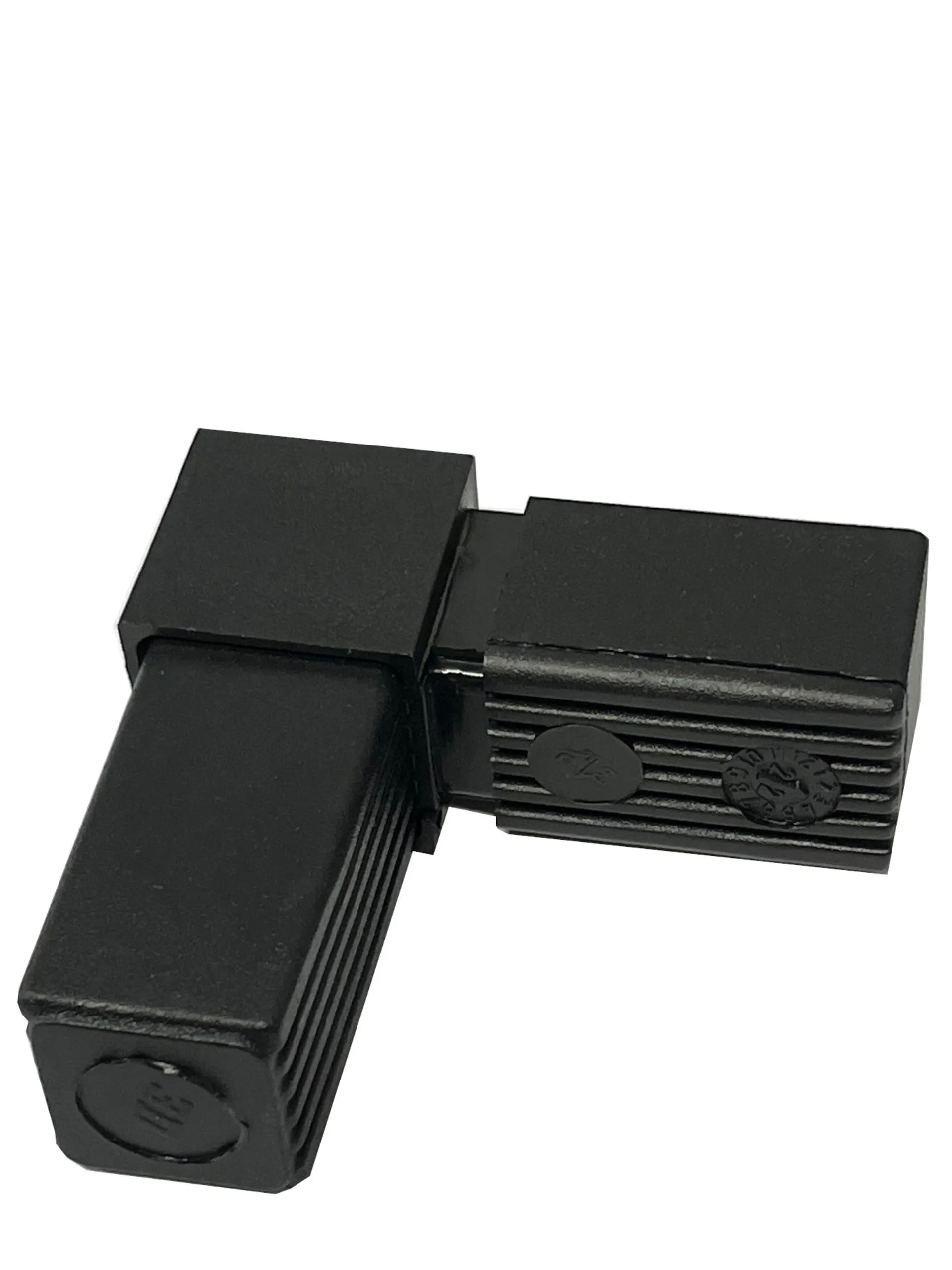 Square 40 x 40 x 2.0 2 Way Elbow Tube Connector