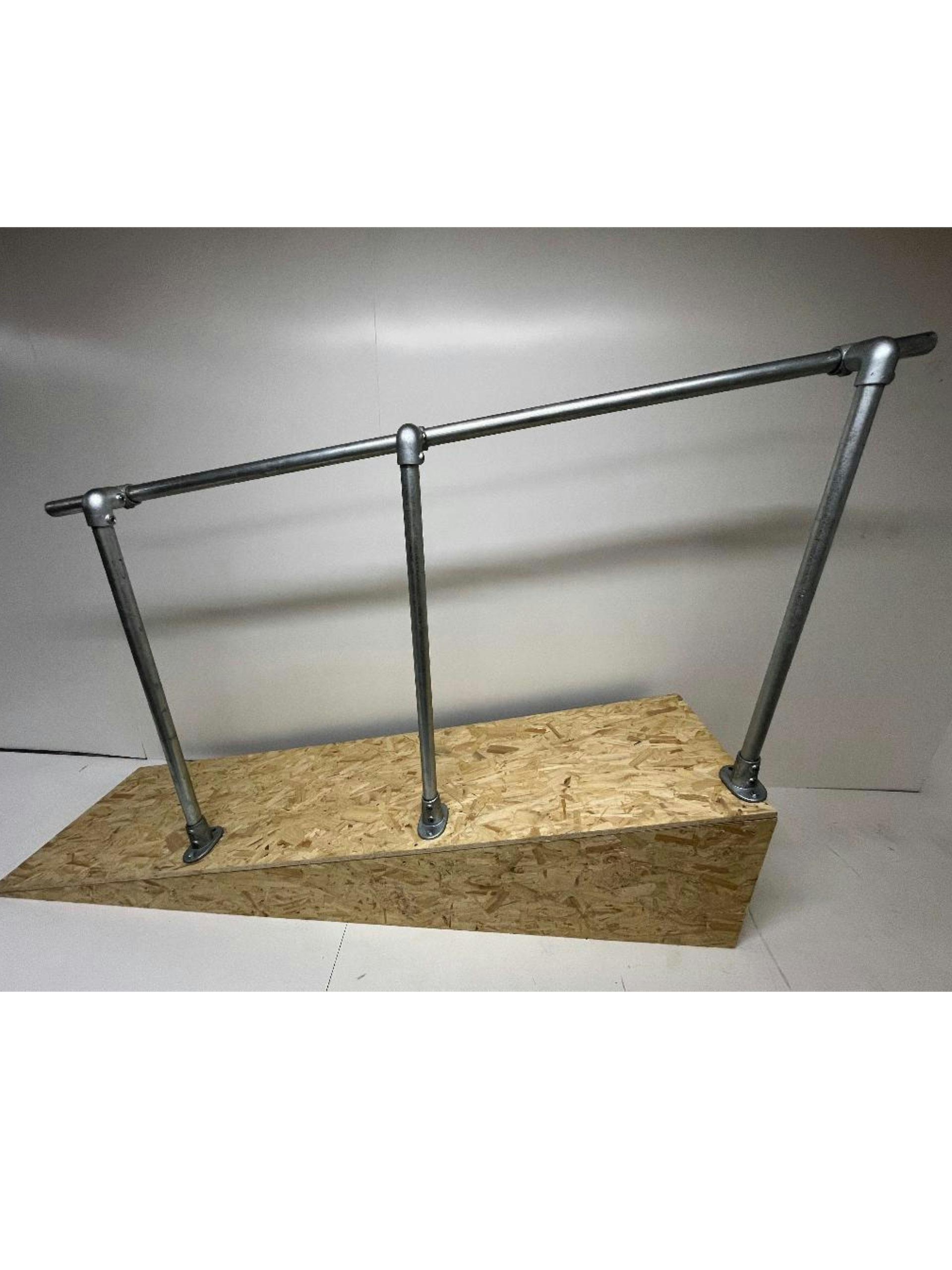 Ramp Handrail Side Mount or Slope Mounted OFFSET Handrail Kit