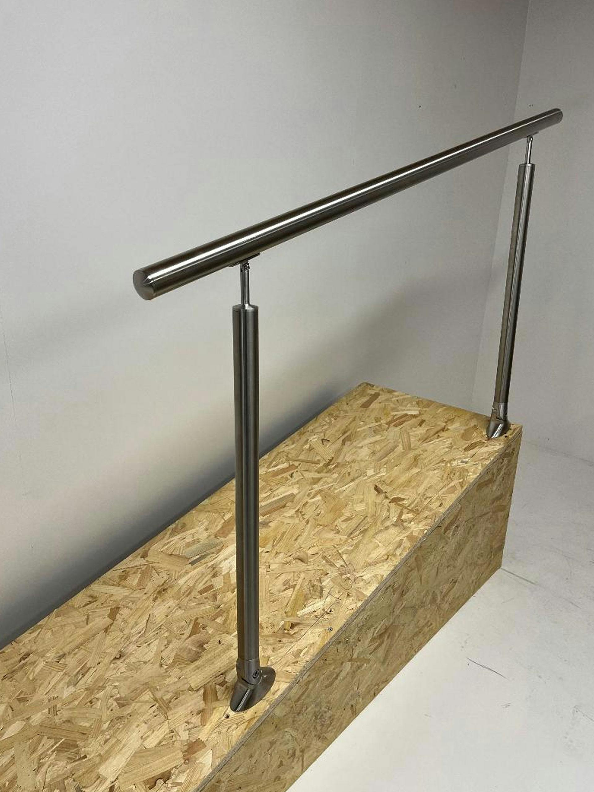Ramp Balustrade Side Mount or Slope Mounted Handrail Kit
