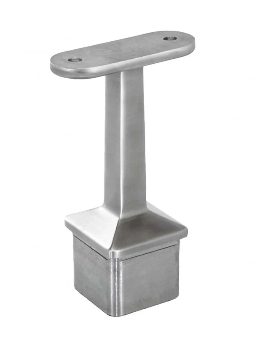 Global Walkway Stainless Steel Square Handrail Saddle With Straight ...