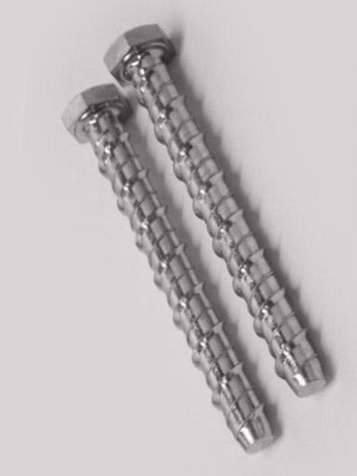 Ankerbolts M12 x 100 Galvanised (Thunderbolts) for fixing handrail base ...