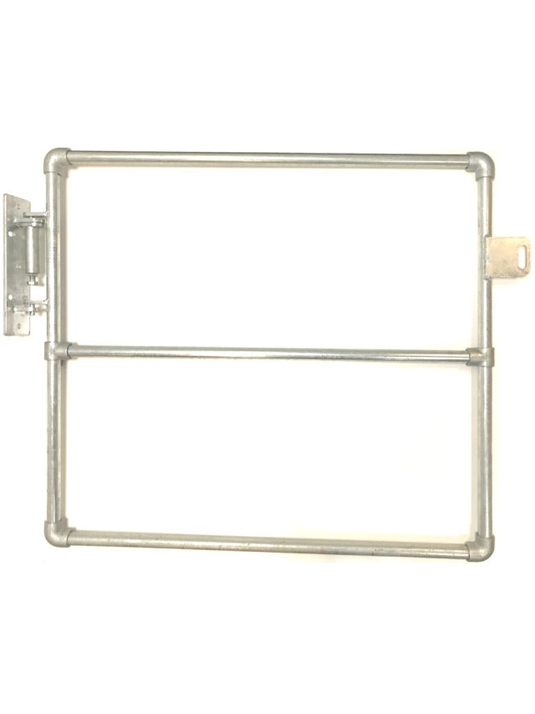 Global Walkway Self Closing Full Height Gate U-Bolt-On Adjustable