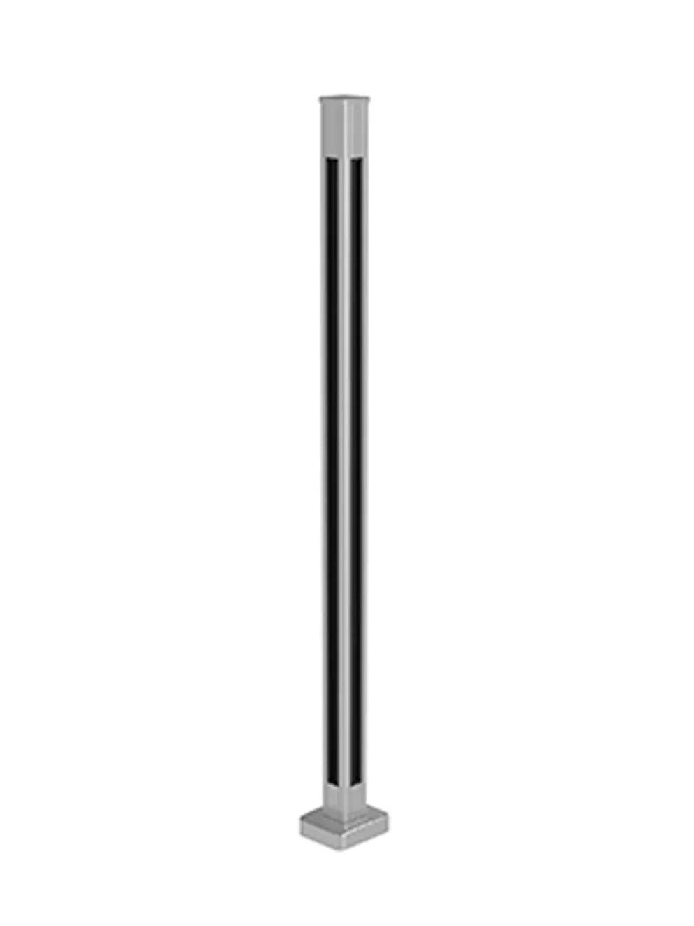 Global Walkway Aluminium Top Mount 90 Degree Post Architectural Balustrade.