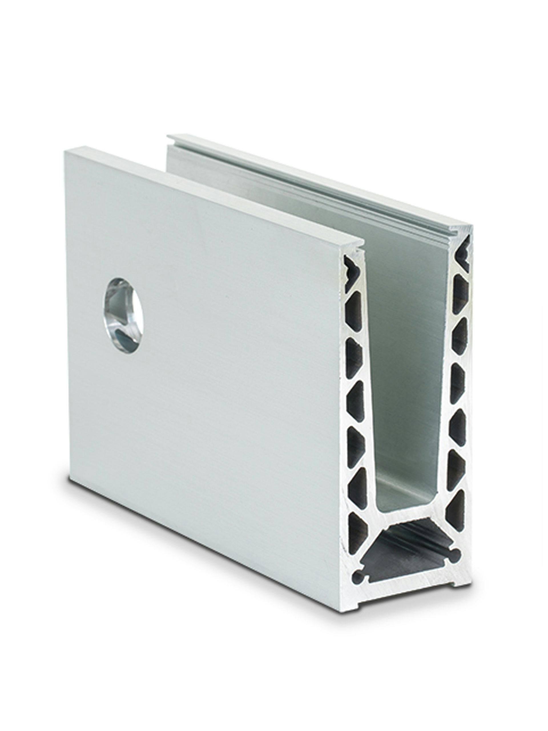 Global Walkway TL-6021 Side Mount Channel Aluminium Anodised 5M Length