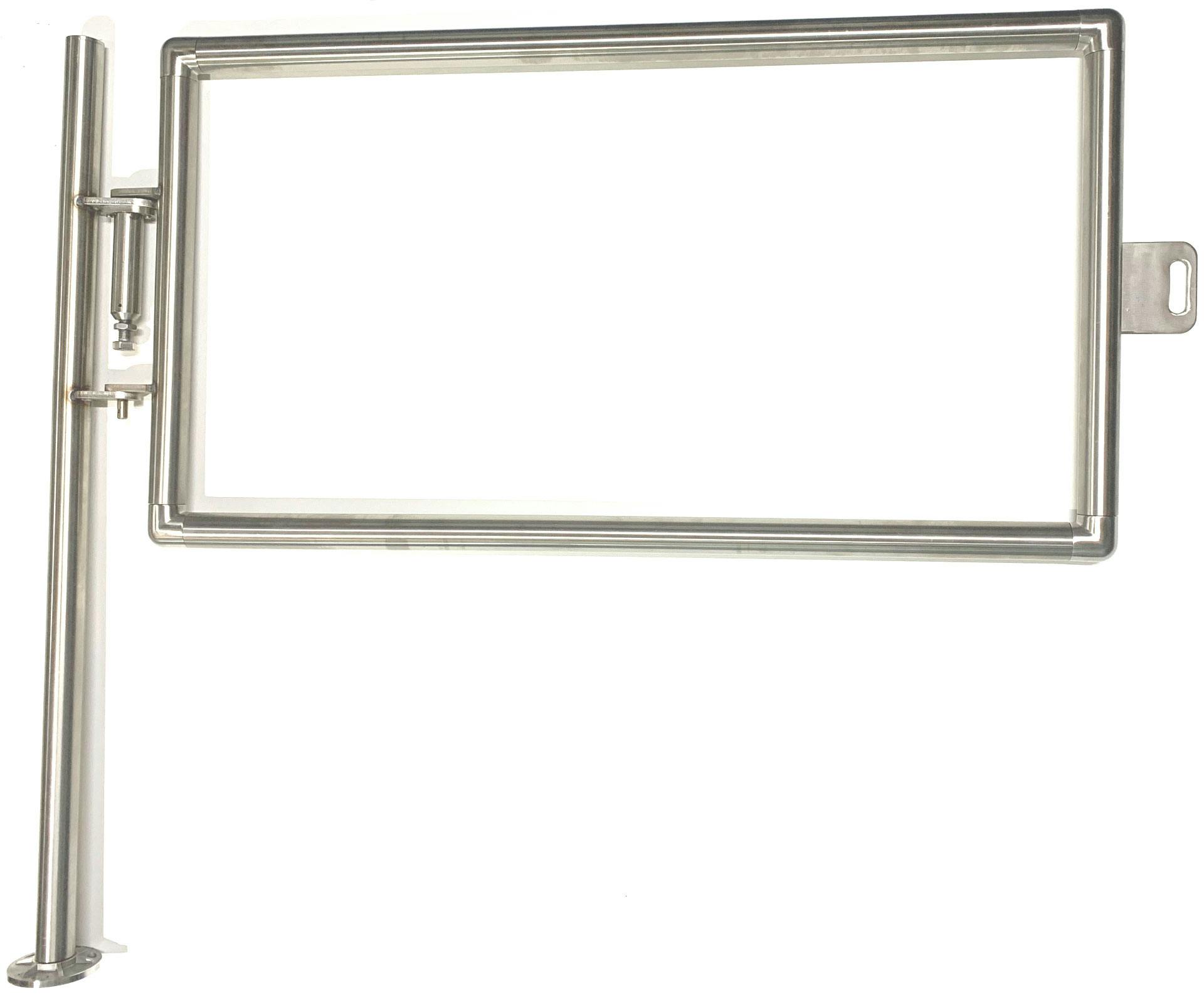 Global Walkway Self Closing Half Height Gate to Tube Adjustable ...