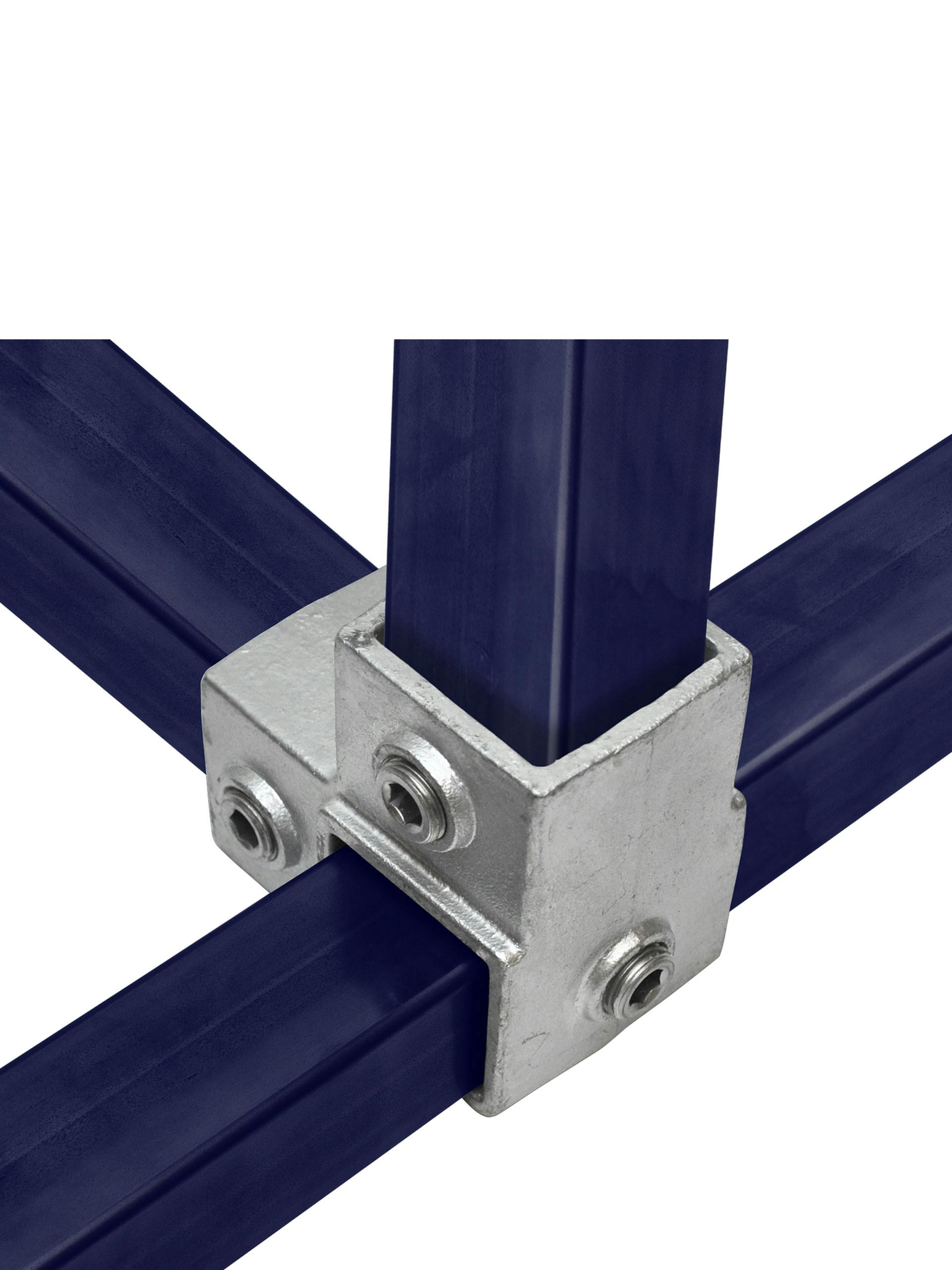 116 3 Way through Key Clamp (Square 40 x 40)