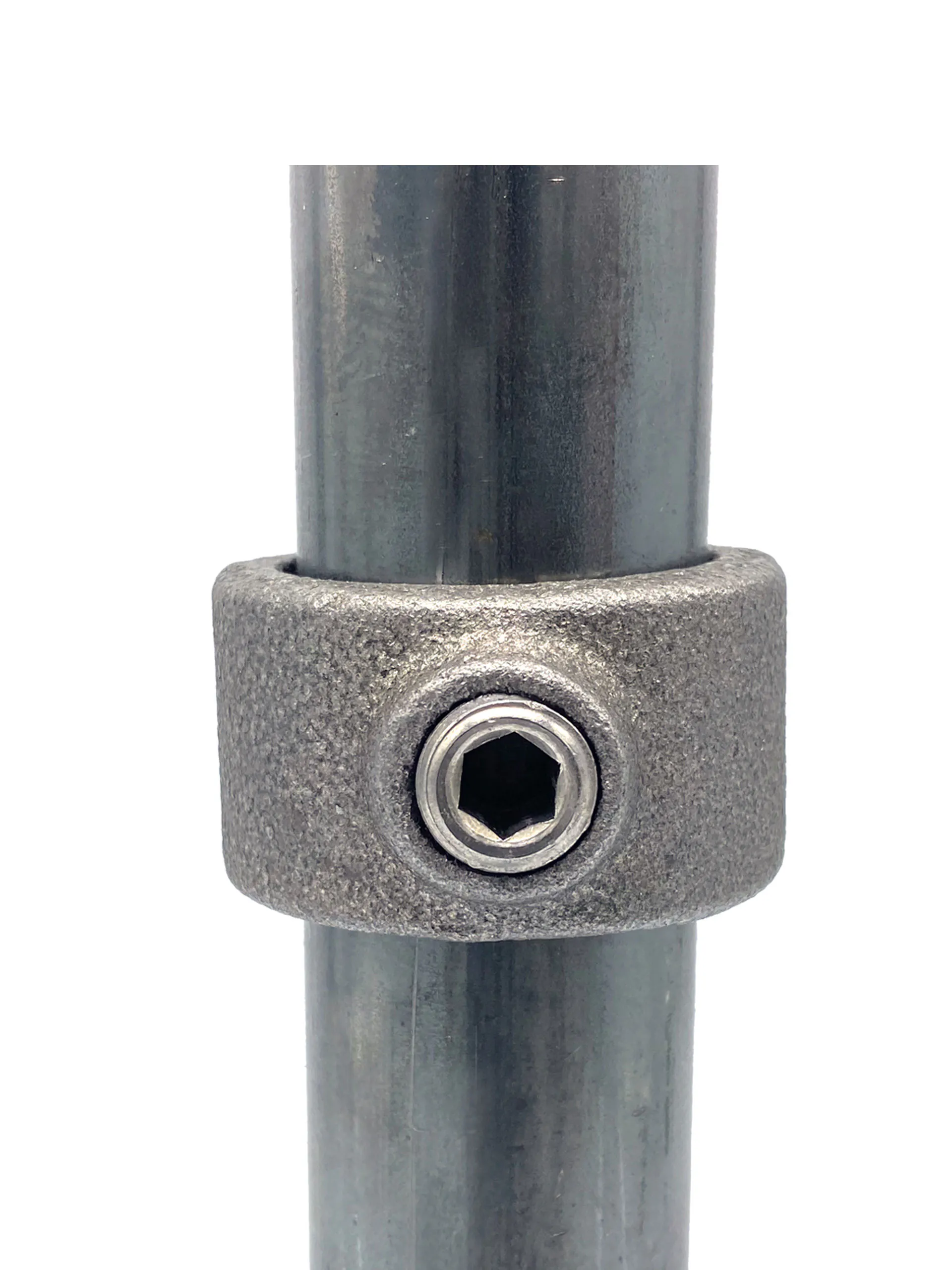 179 Locking Collar Key Clamp (33.7mm Round Self Colour)