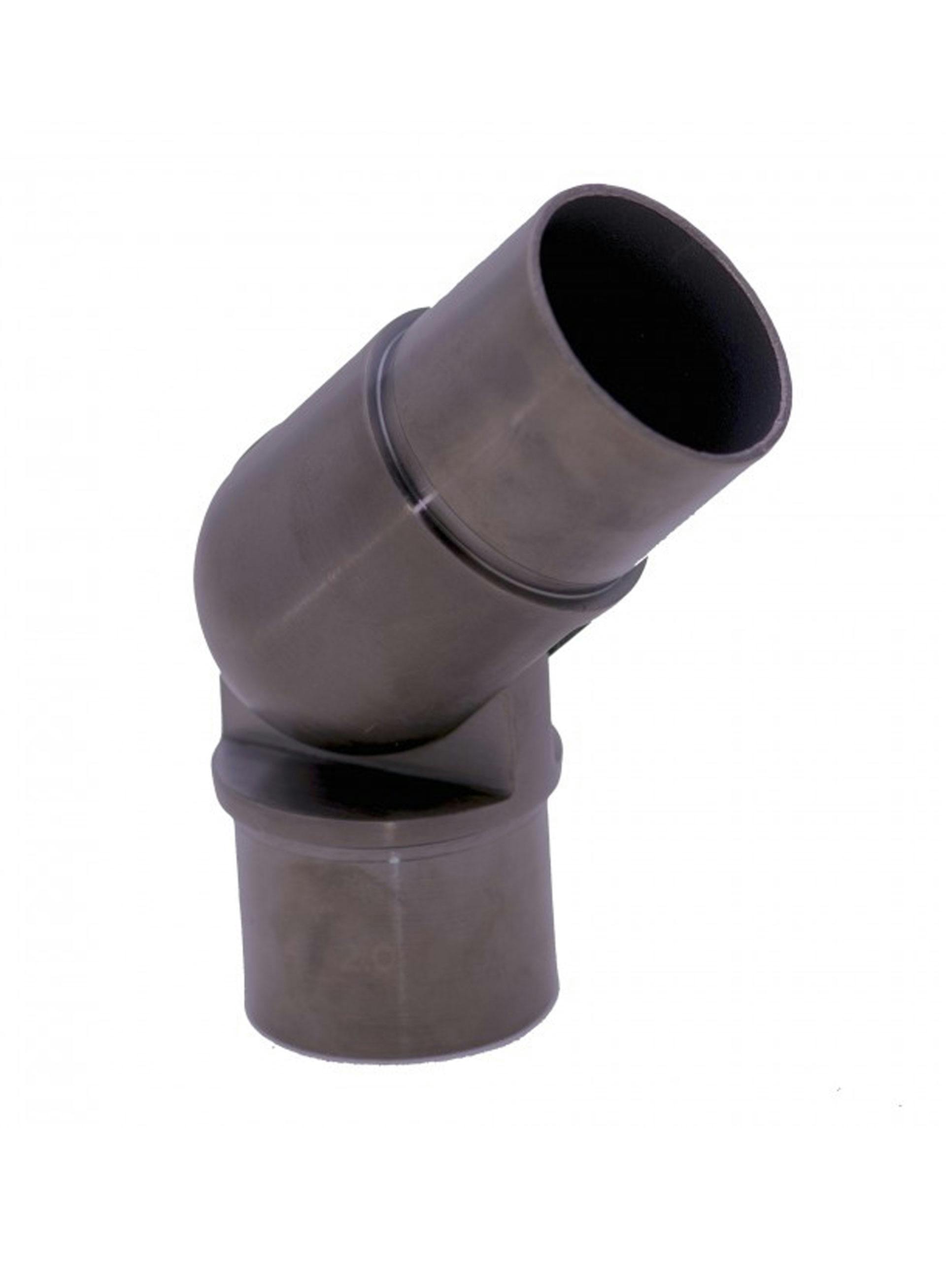 Stainless Steel Adjustable Elbow 42.4X2.0 Black Statin